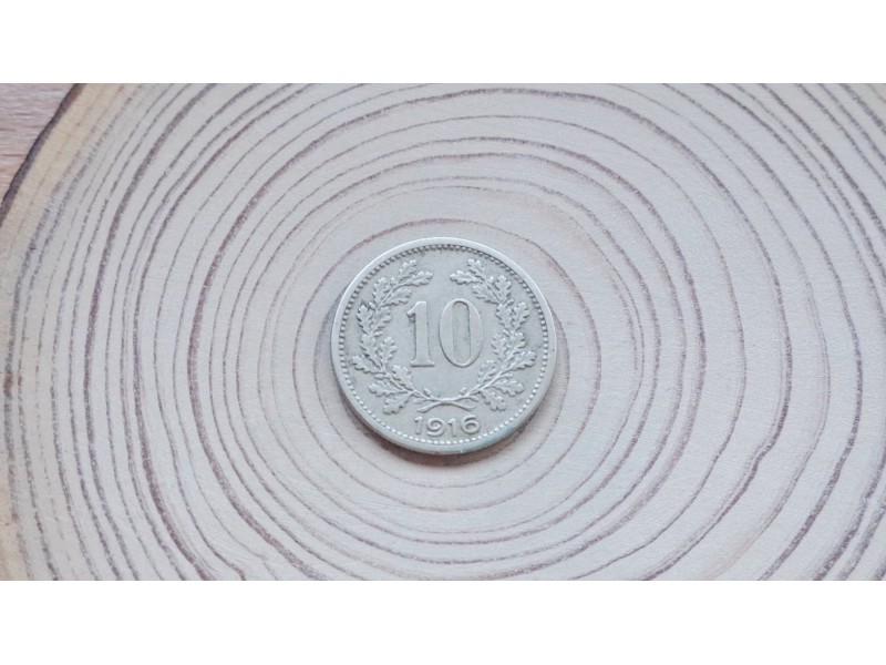 AUSTRIA 10 HELLER 1916 GODINA