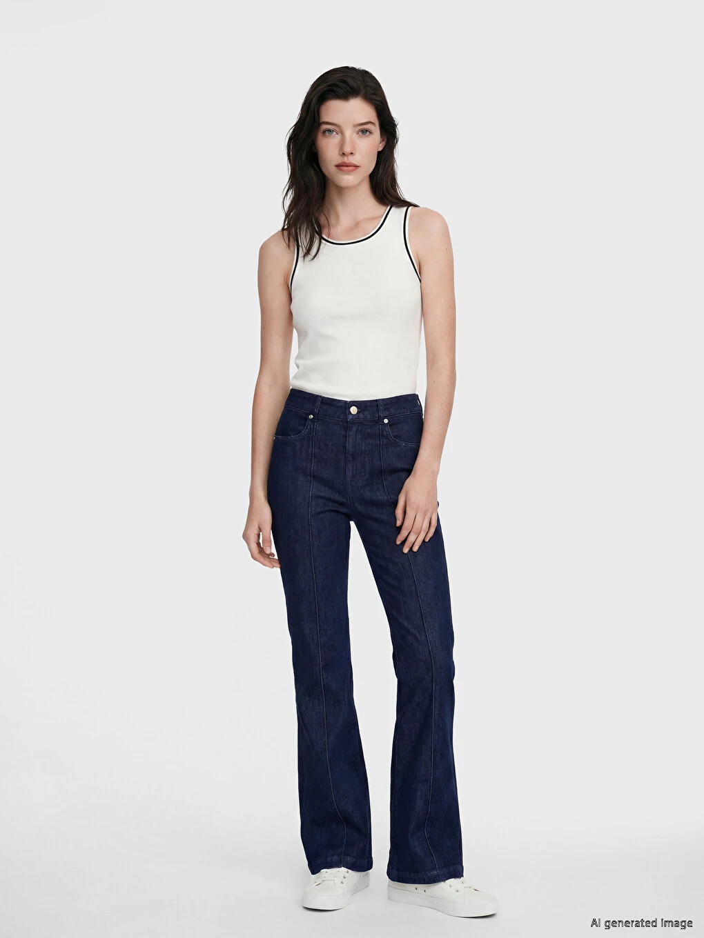LCW Comfort Okrugli Izrez Ženska Top Majica
