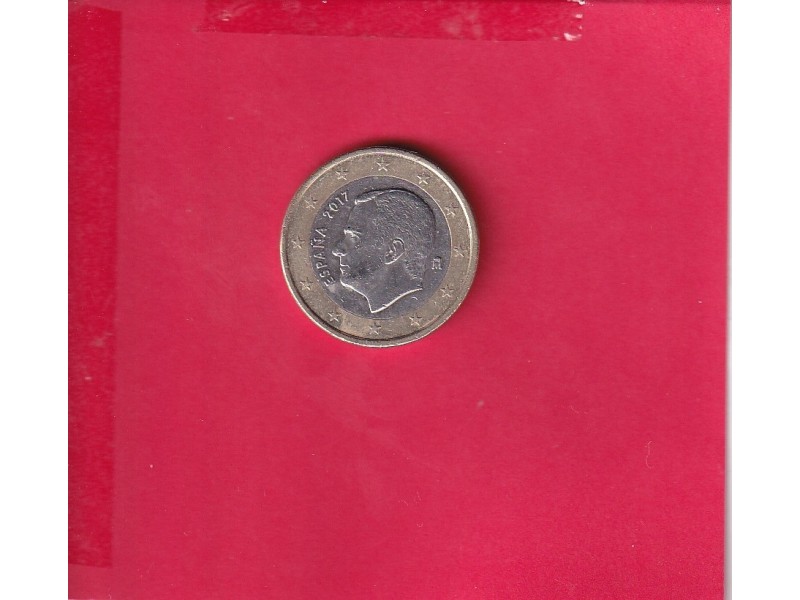 spania 2017 1 euro