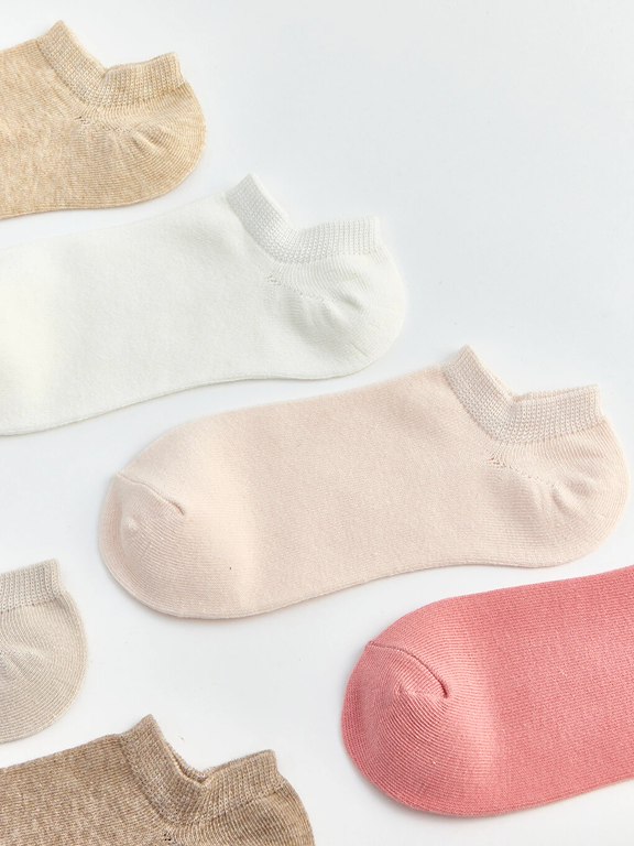 LCW DREAM Ženske Sneaker Čarape Pakovanje Od 7 Komada
