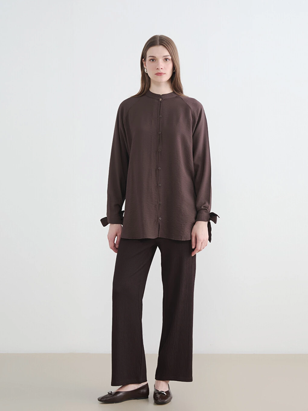 LCW Modest Bluza Sa Ruskom Kragnom