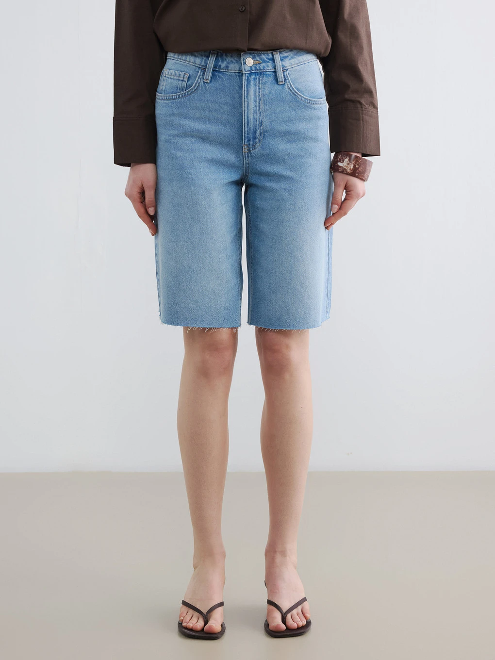 LCW Jeans Bermuda Fit Ženski Teksas Šorts