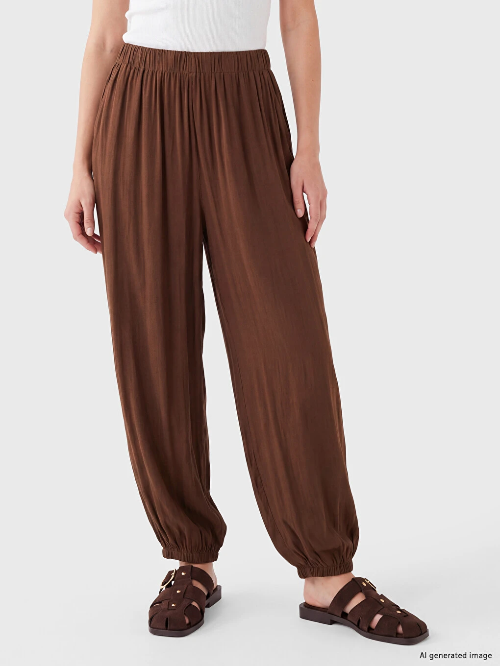 LCW Vision Ženske Jogger Pantalone Sa Elastičnim Strukom