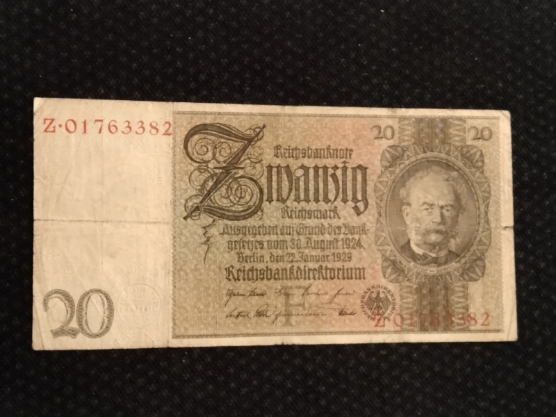 20 maraka 1929 nemačka