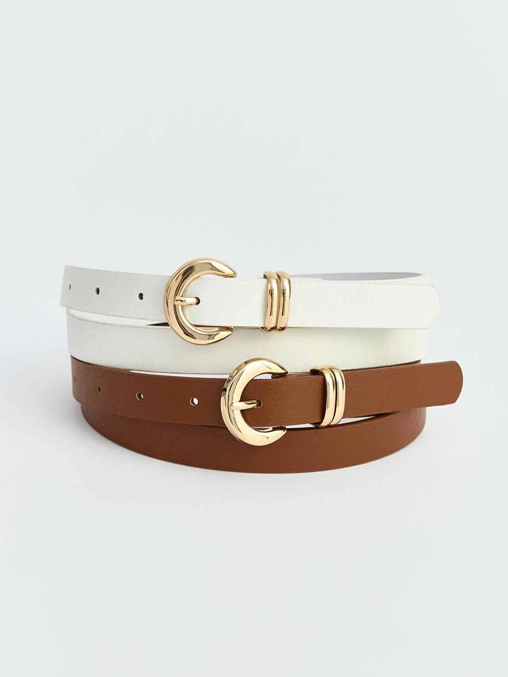 LCW ACCESSORIES Ženski Kaiš Od Eko Kože 2 Komada