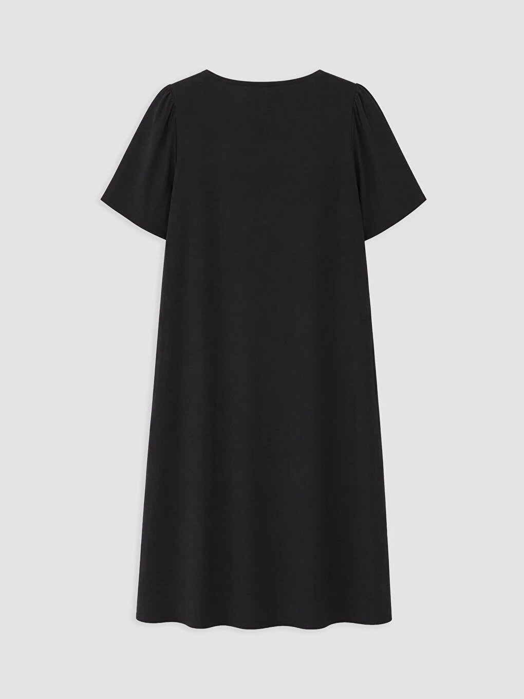 LCWAIKIKI Curve Plus Size Dugmirana Haljina V Izreza