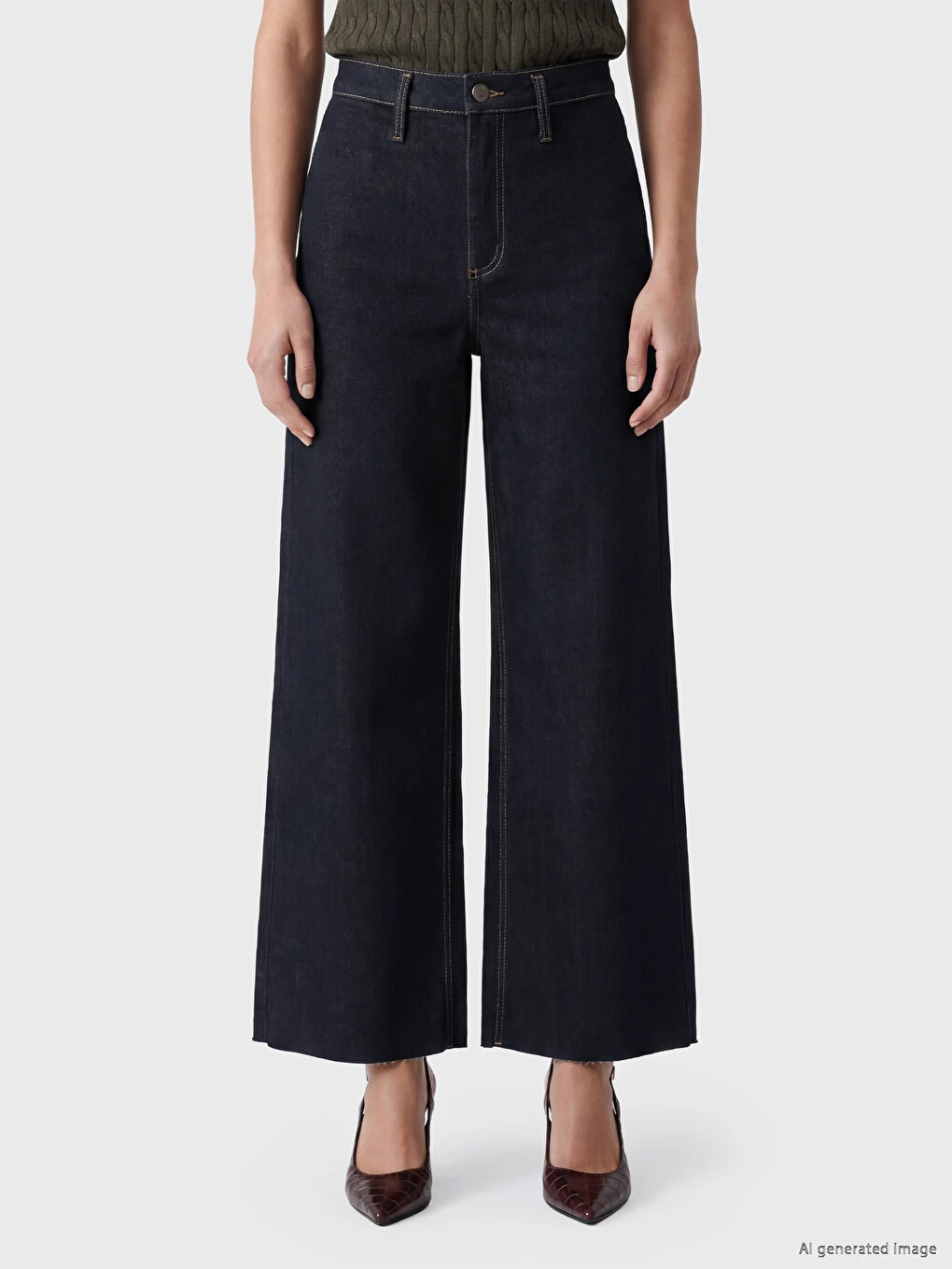 LCW Jeans Ženske Farmerke Sa Visokim Strukom I Širokim Nogavicama