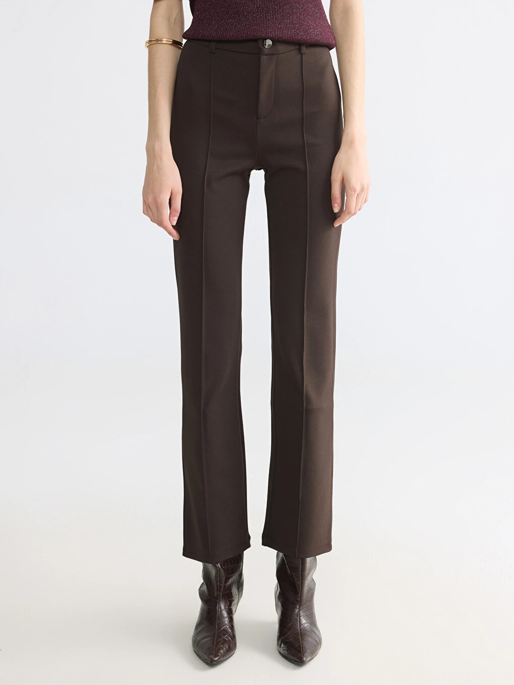 LCWAIKIKI Classic Ženske Slim Fit Zvoncare Pantalone