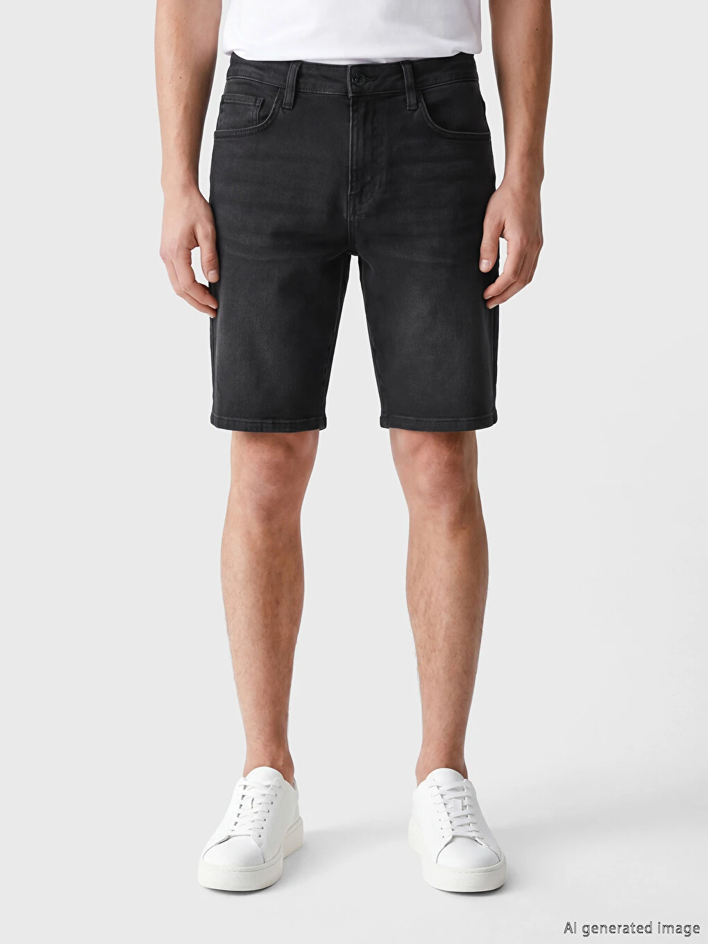 LCW Jeans Antrasit Teksas Šorts Muškarac