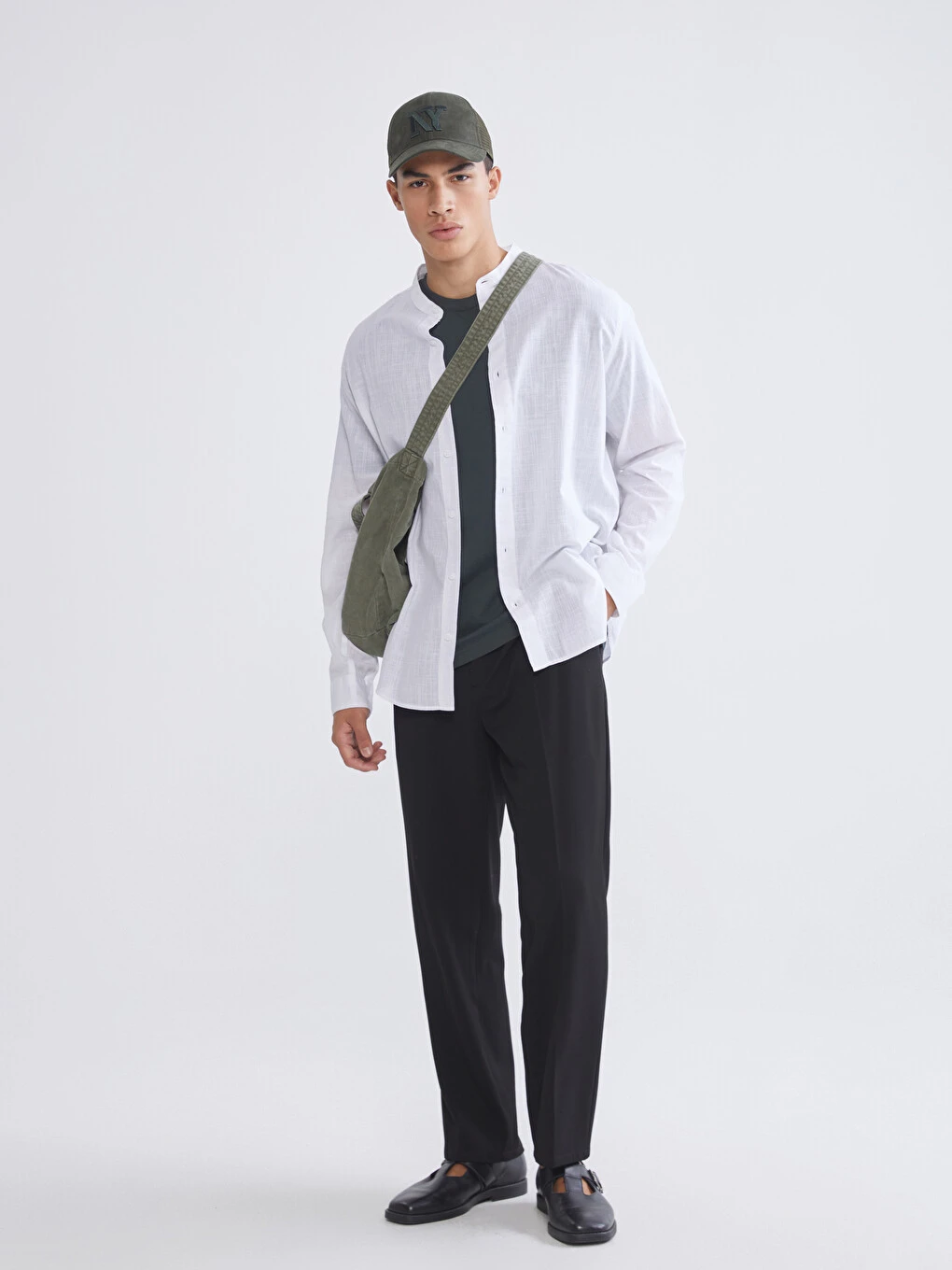 XSIDE Regular Fit Muška Košulja Od Poplin Materijala