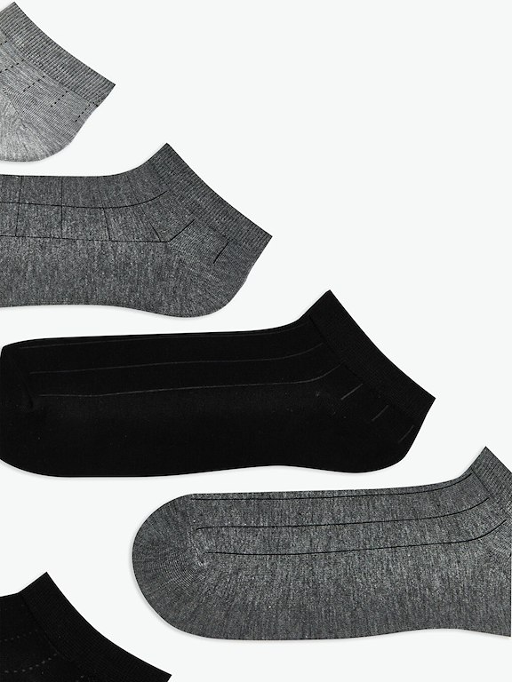 LCW ACCESSORIES Dezenirane Muške Sportske Čarape Pakovanje Od 7 Komada