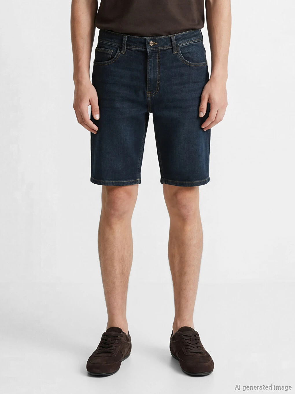 LCW Jeans Muški Teksas Šorts Standardnog Kroja