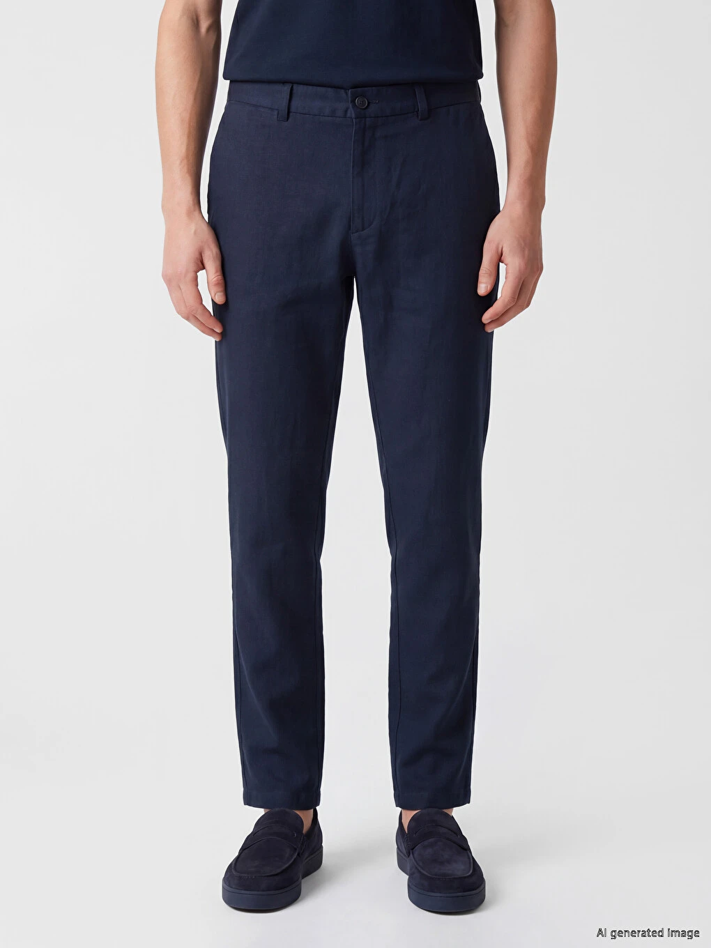 SOUTHBLUE Regular Fit Gabardinske Muške Pantalone