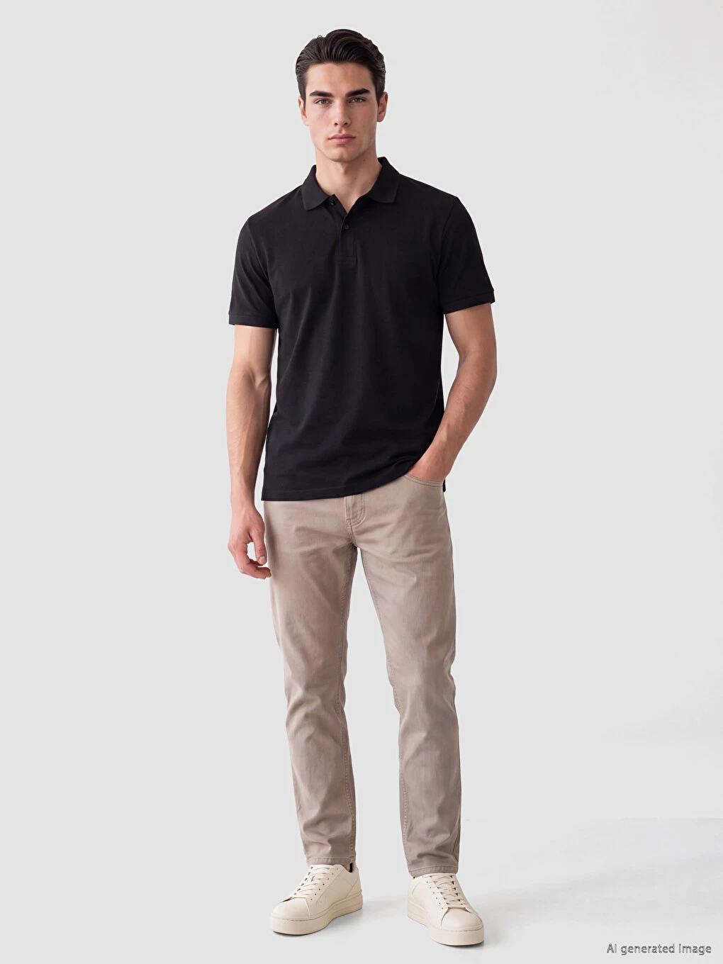LCWAIKIKI Classic Muška Majica Od 100% Pamuka Sa Polo Kragnom, Mekani Dodir