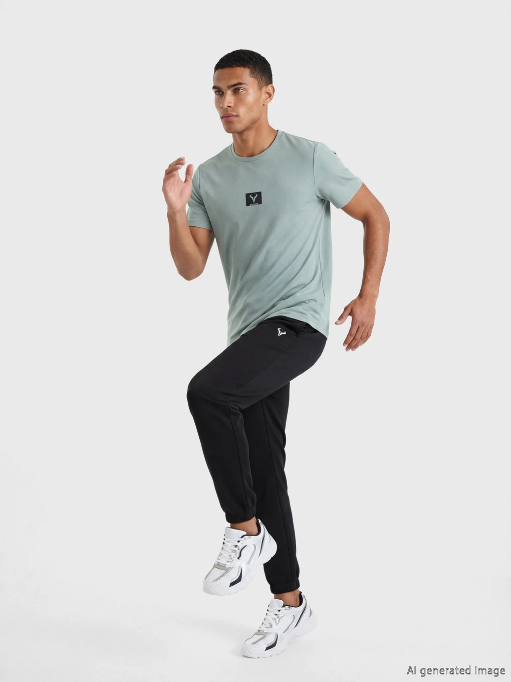XSIDE ACTIVE Muška Sportska Majica Sa Štampom Okruglog Izreza