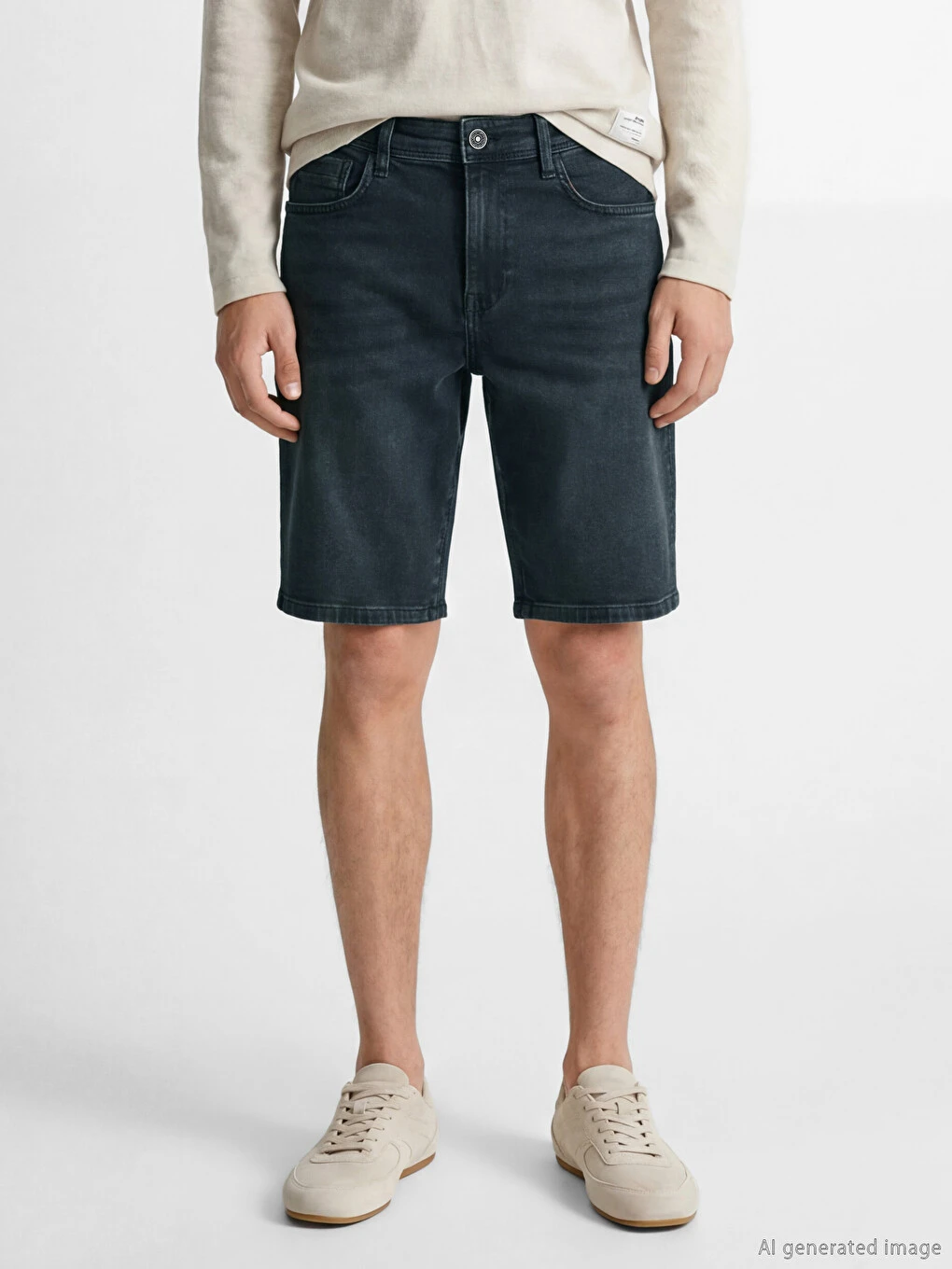 LCW Jeans Slim Fit Muški Teksas Šorts