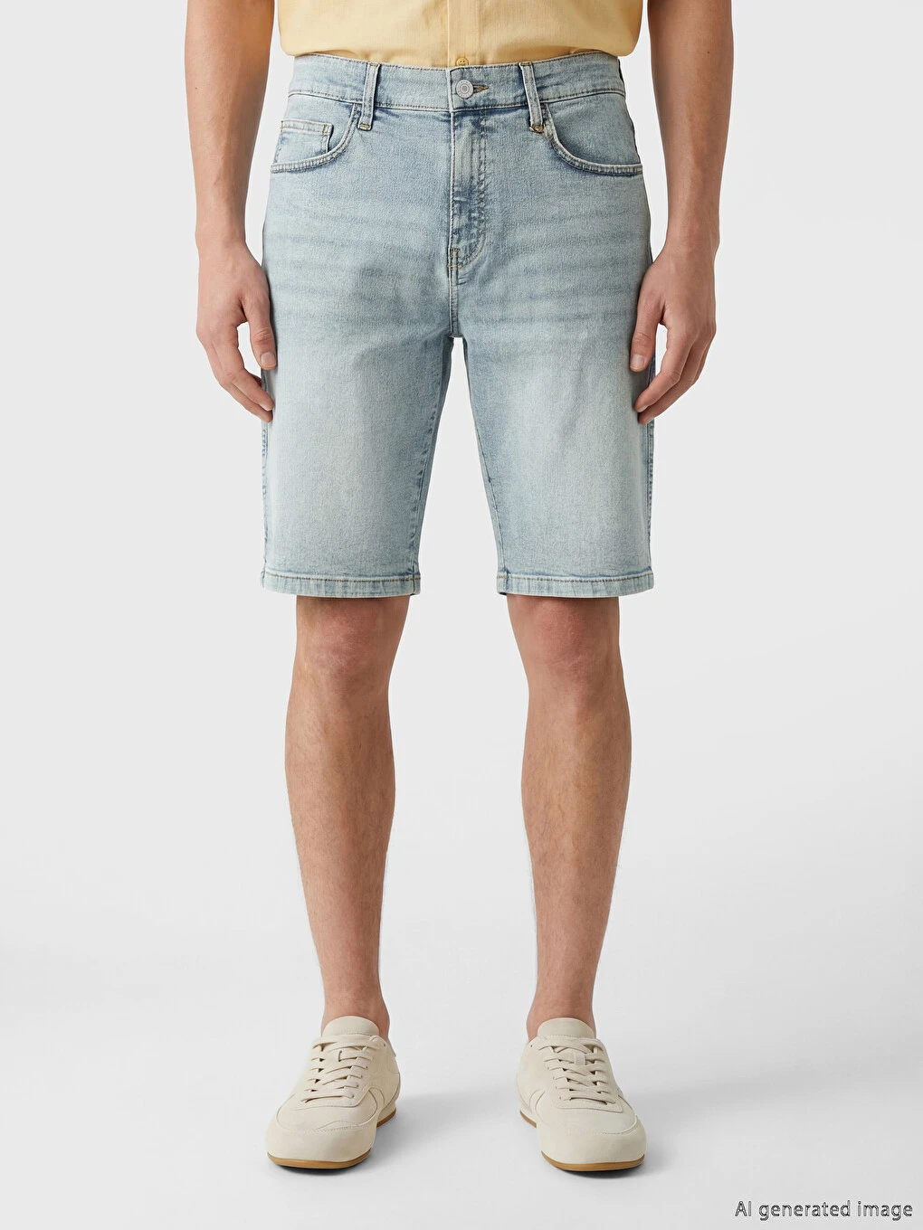 LCW Jeans Slim Fit Muški Teksas Šorts