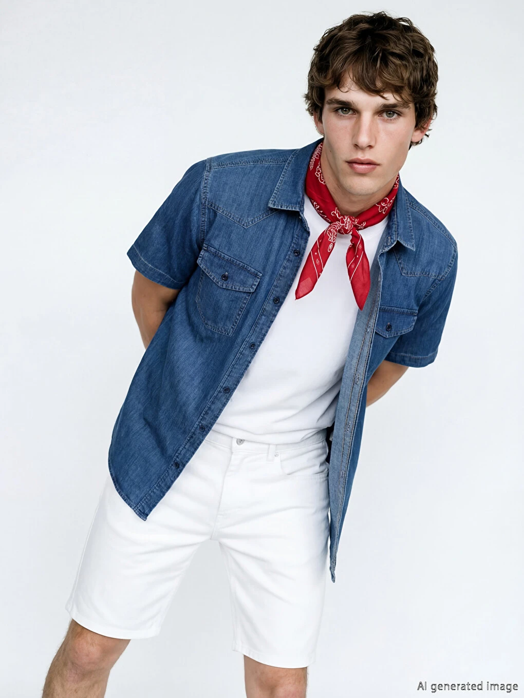 LCW Jeans Slim Fit Muški Teksas Šorts