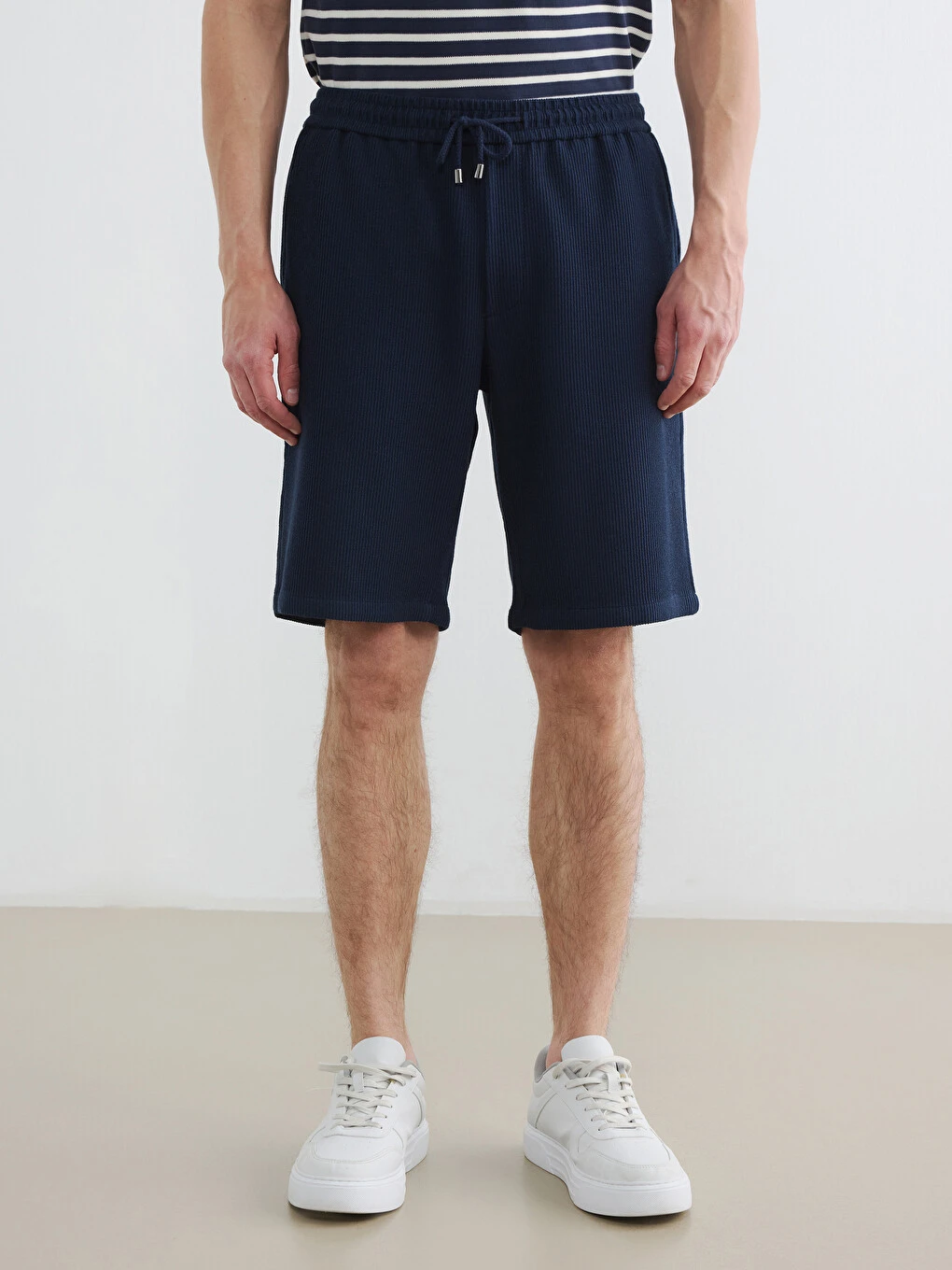 LCW Vision Regular Fit Rebrasti Muški Šorts