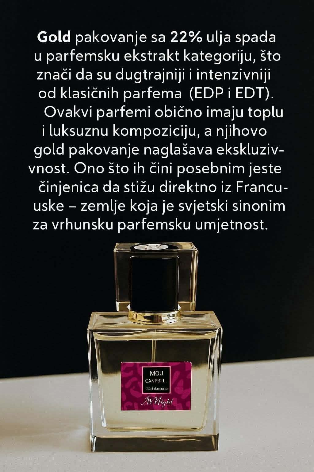 Gold parfemski ekstrakt – premium mirisi sa 22% ulja - Kategorija