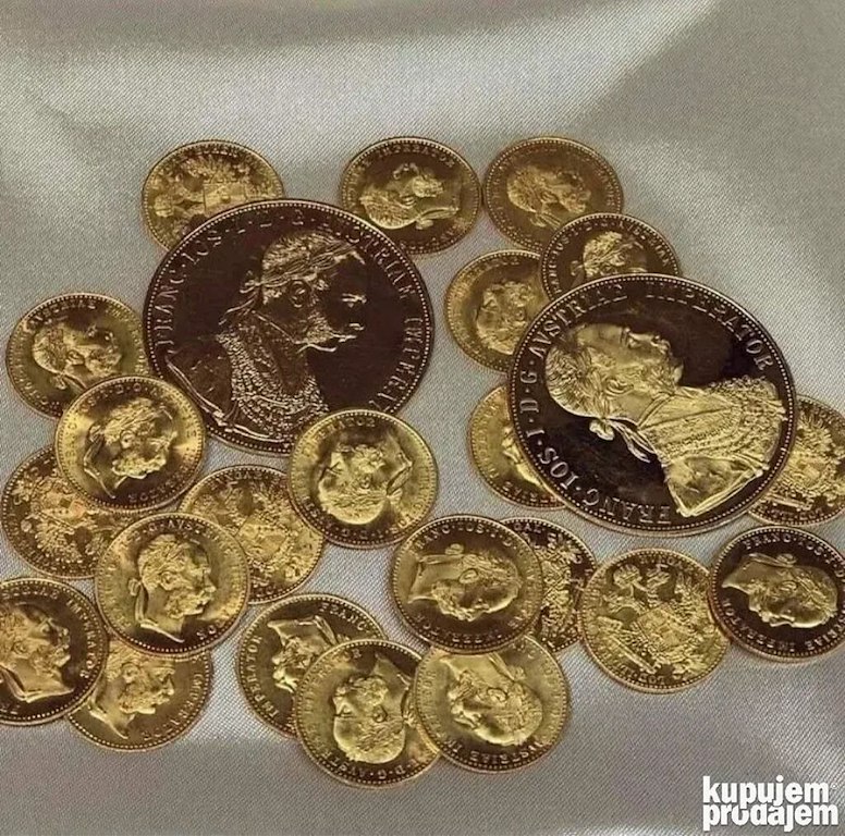 Zlatnici Franc Jozef – austrijski dukati (restrike) - Motiv: portret