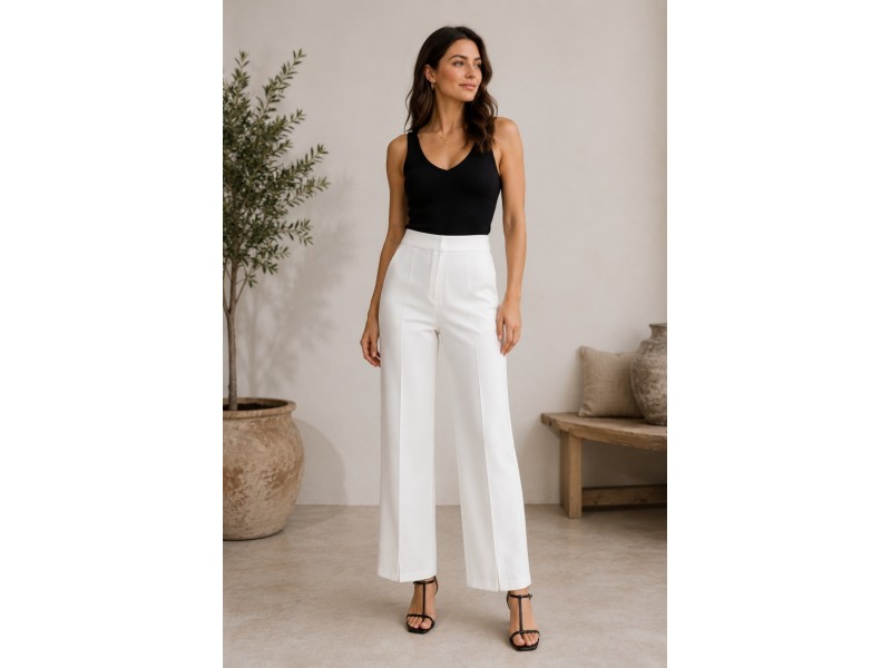 RASPRODAJA *Missguided pantalone visok struk*novo