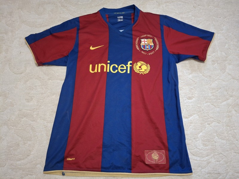 FC Barcelona 2007 Original Nike Alex 8 -M
