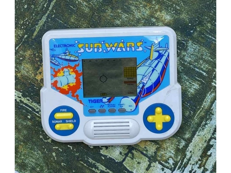 Tiger Electronics Sub Wars ručna elektronska igra iz 88