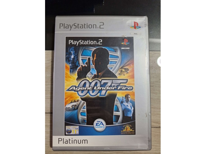 007 Agent Under Fire PS2