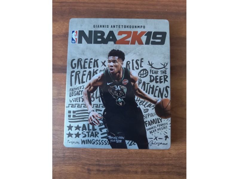 NBA 2K19 Steelbook - PlayStation 4 PS4