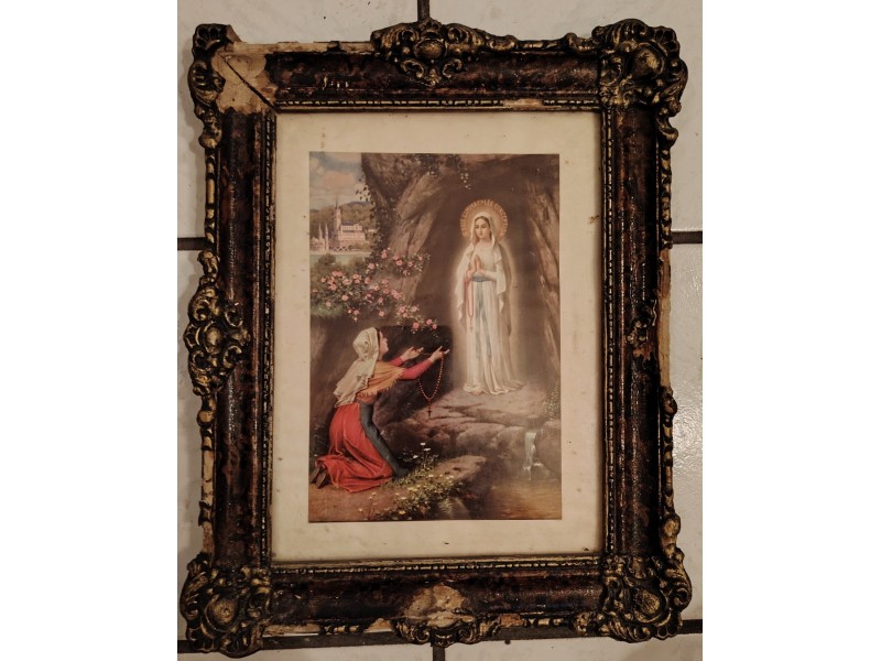 Slika - Gospa Lurdska (Lourdes)