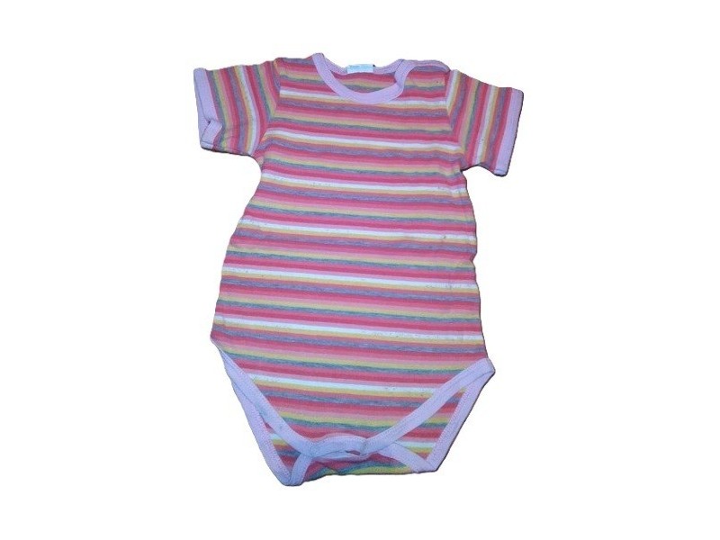 Ready bodi, 74-12 meseci. Pamuk 94%. Elastin 6%