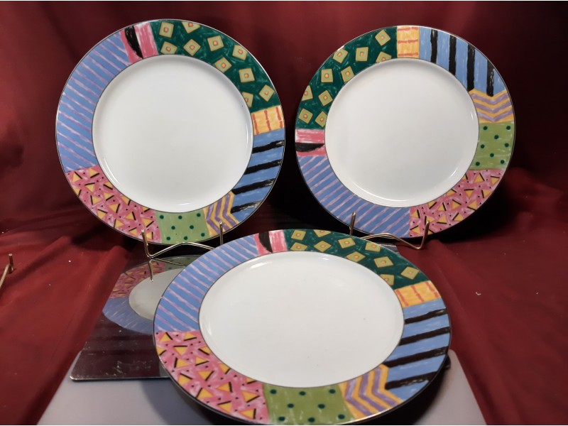LUKS PORCELAN FLIRT VELIKI PLADANJ TANJIRI 31.5CM X 3