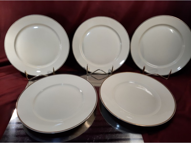 LOT MASIV NEMAČKI SCHONWALD EDELSTEIN TANJIRI IVORY