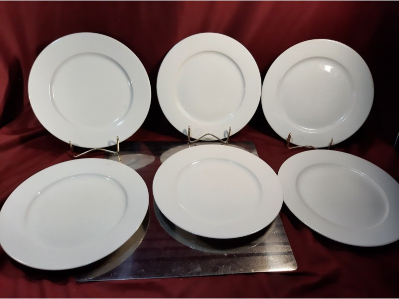 IKEA 365+ 26.5CM SET 6KOM PORCELAN TANJIRA MIIKS