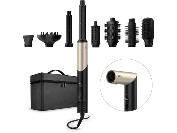 SILKN 8u1 Stajler i fen za kosu Flex E1