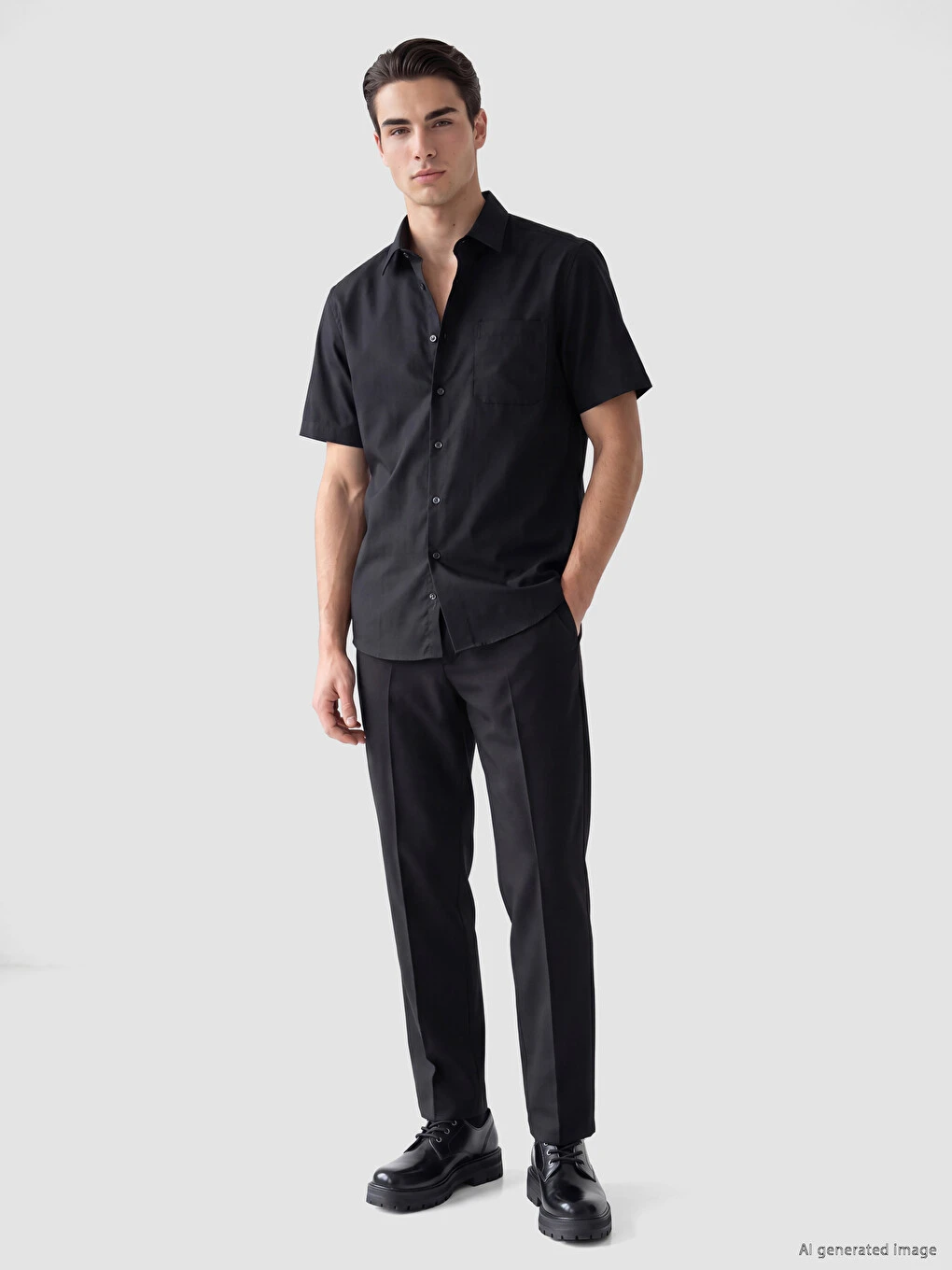 LCW BUSINESS Regular Fit Dobi Muška Košulja