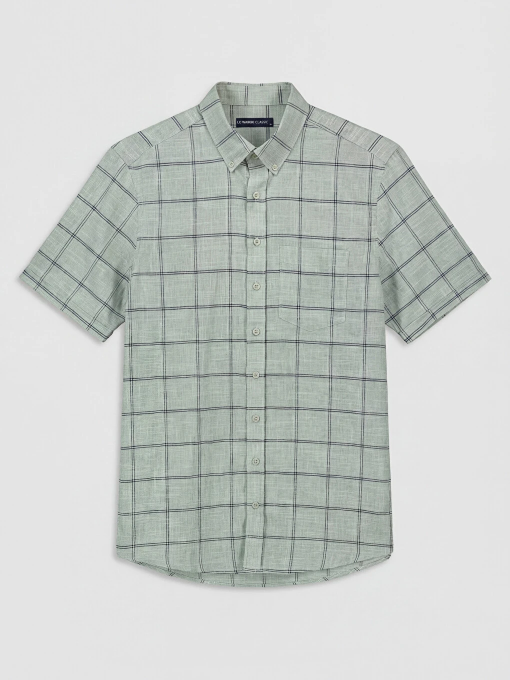 LCWAIKIKI Classic Regular Fit Karirana Poplin Muška Košulja