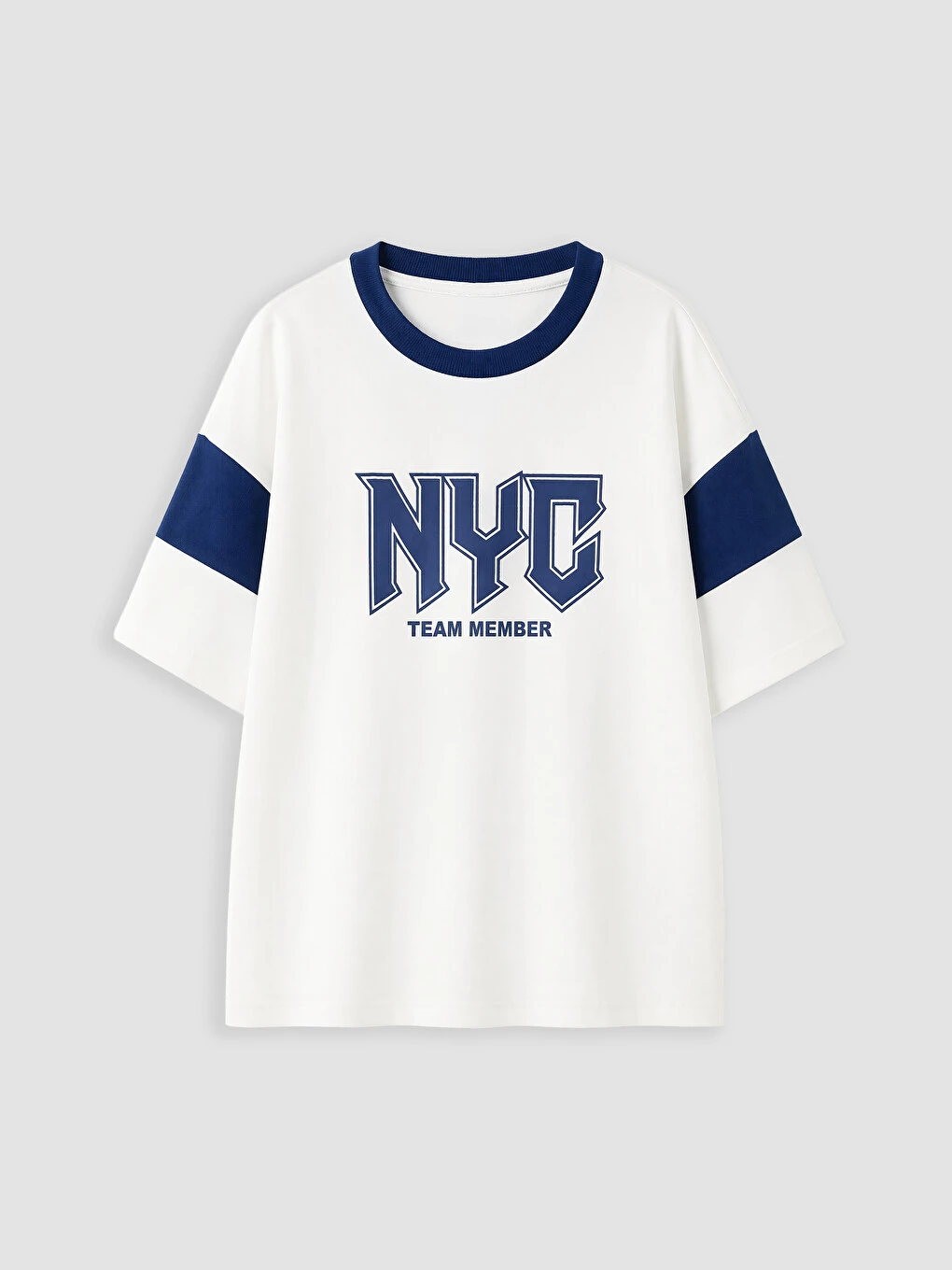 LCW Kids Okrugli Izrez Nyc Štampana Dečija Majica