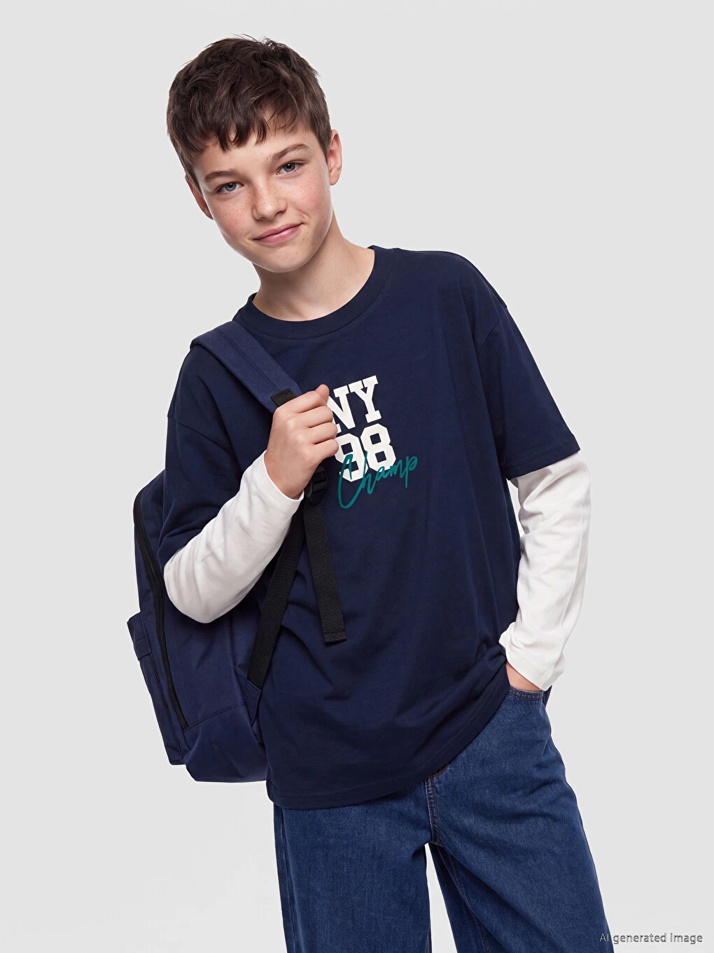 LCW Kids Štampana Dečja Majica