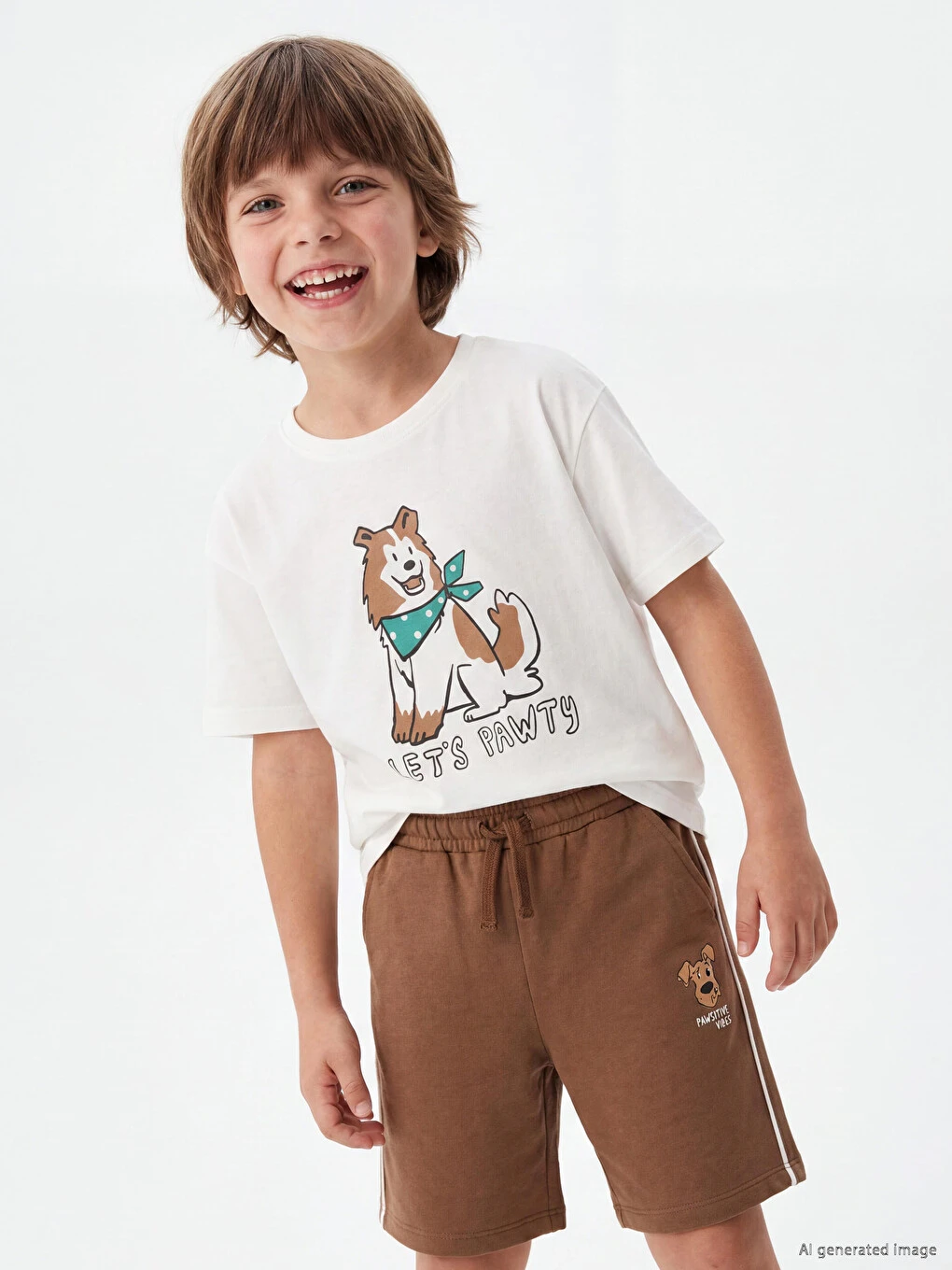 LCW Kids Dečiji Štampani Šorts