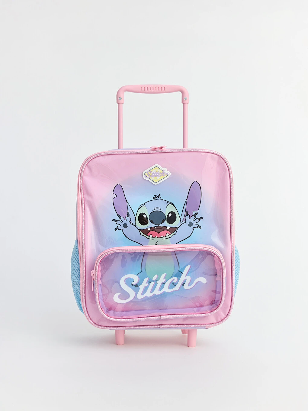 LCW ACCESSORIES Stitch Štampana Devojačka Torba Sa Točkićima