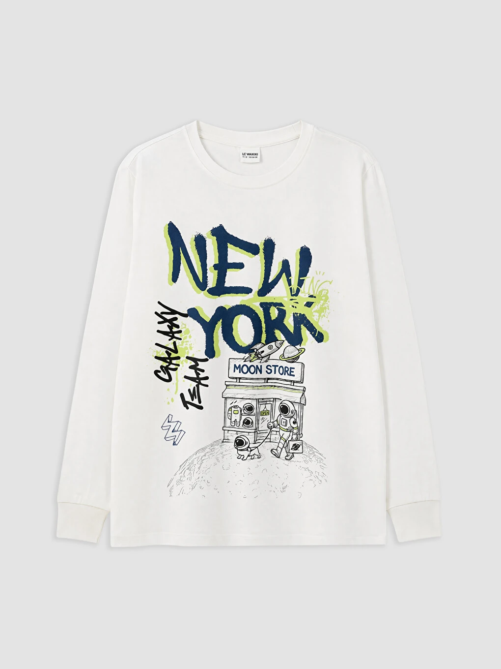 LCW Kids Dečiji Pidžama Komplet Sa New York Printom
