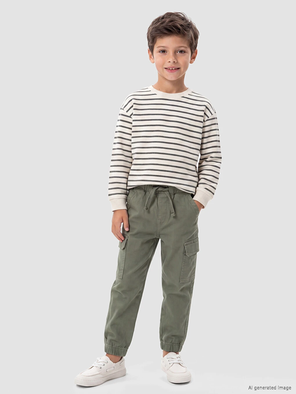 LCW Kids Dečije Gabardinske Cargo Pantalone