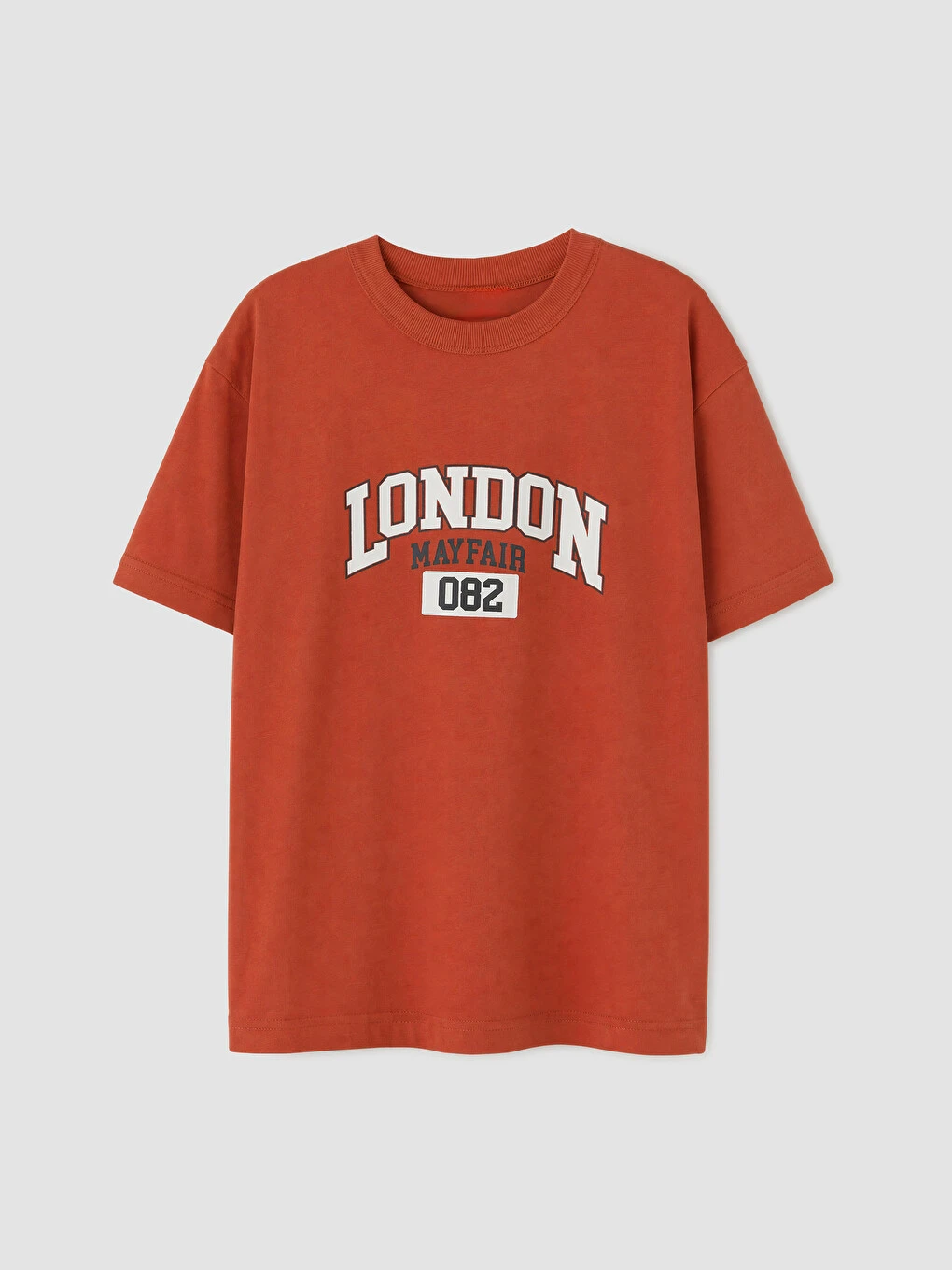 LCW Kids Dečija Majica Sa Okruglim Izrezom I London Štampom