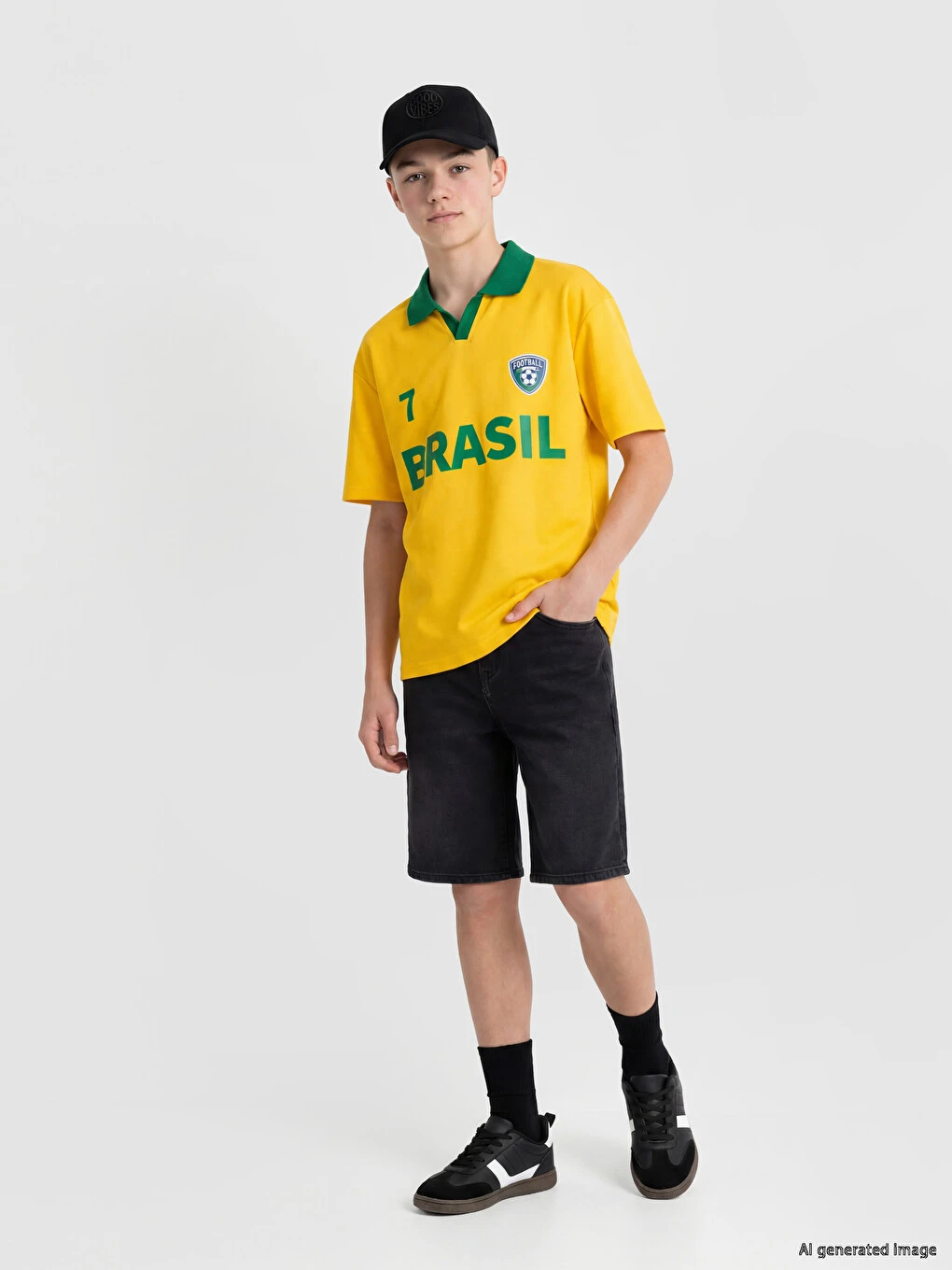 LCW Kids Brazil Štampana Dečija Majica