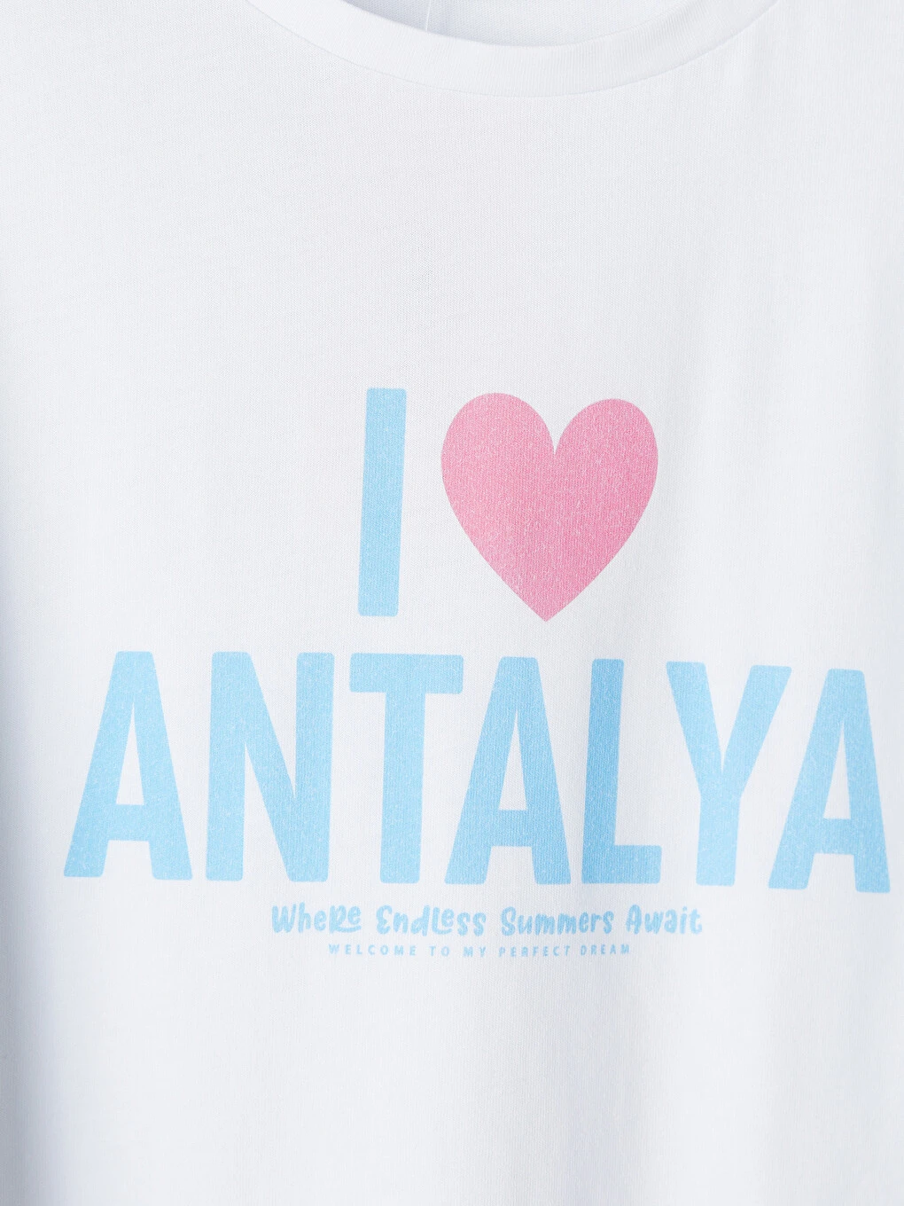 LCW Kids Antalya Štampana Majica Za Devojčice
