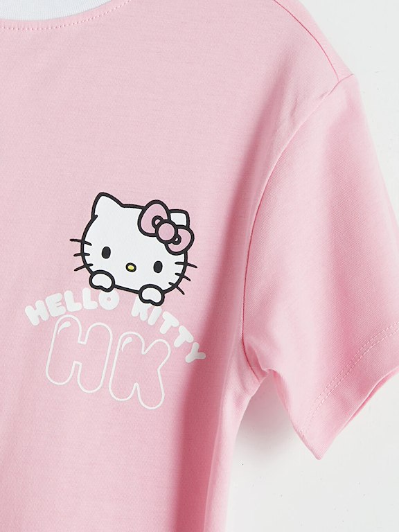 LCW Kids Hello Kitty Štampana Haljina Za Devojčice