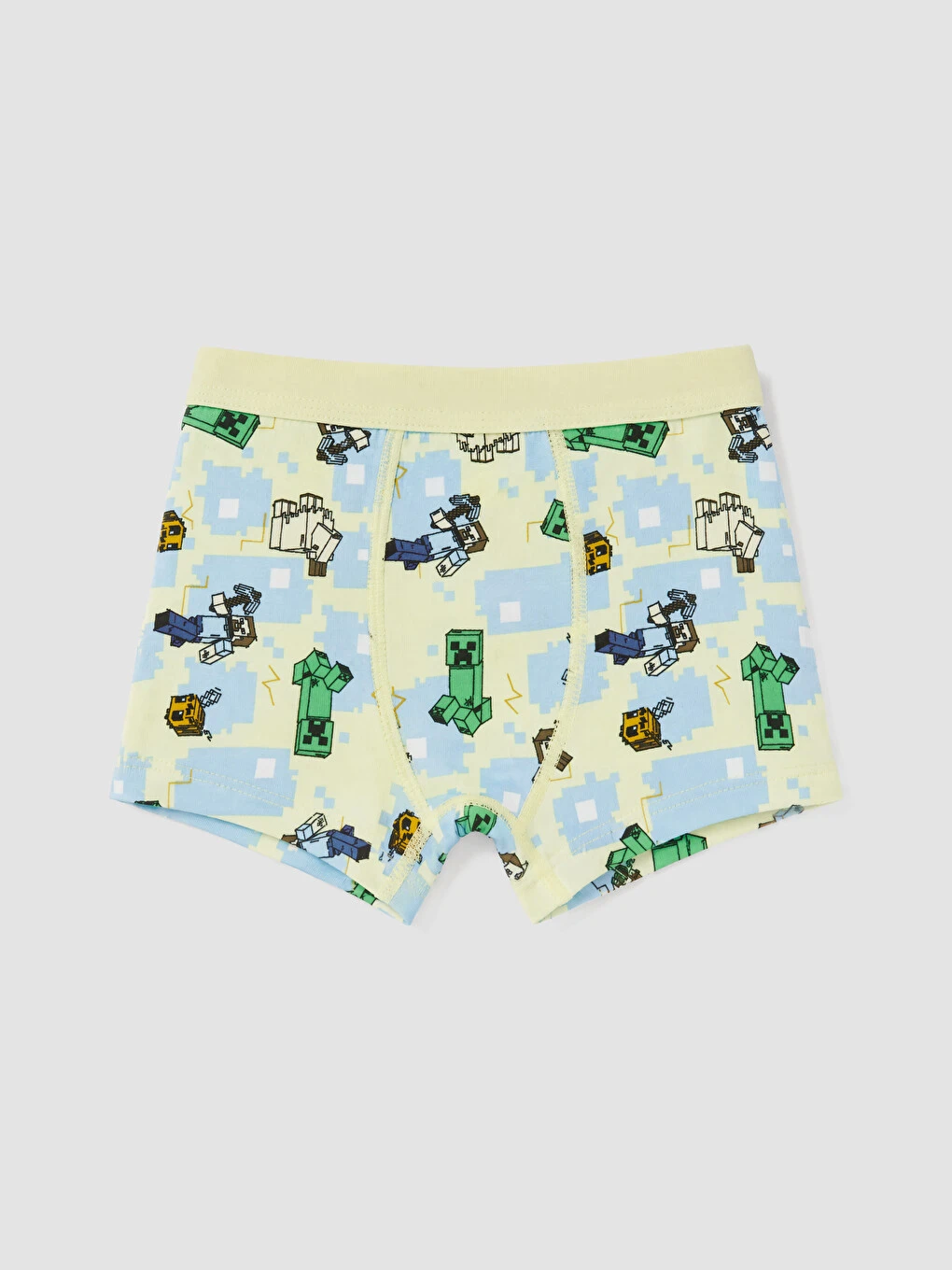 LCW Kids Dečije Minecraft Štampane Bokserice, Pakovanje Od 3 Komada