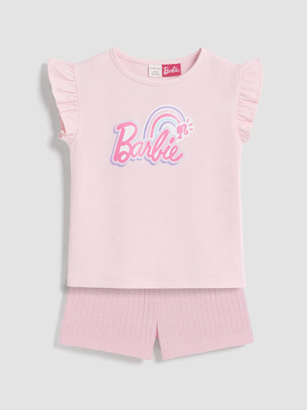 LCW baby Barbie Štampani Komplet Za Bebe Devojčice